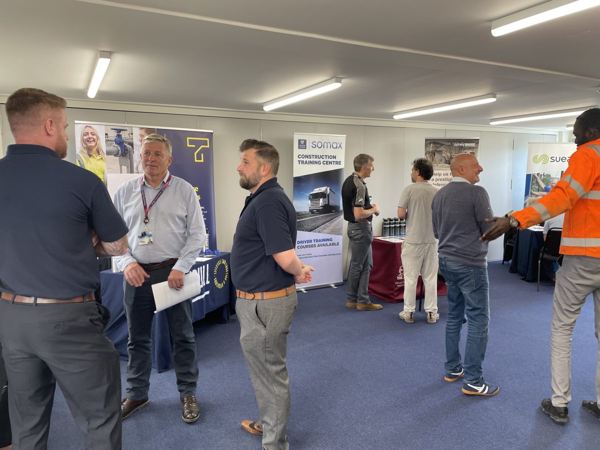 HGV Careers Fair Success - Weston College Somax Construction Training Centre